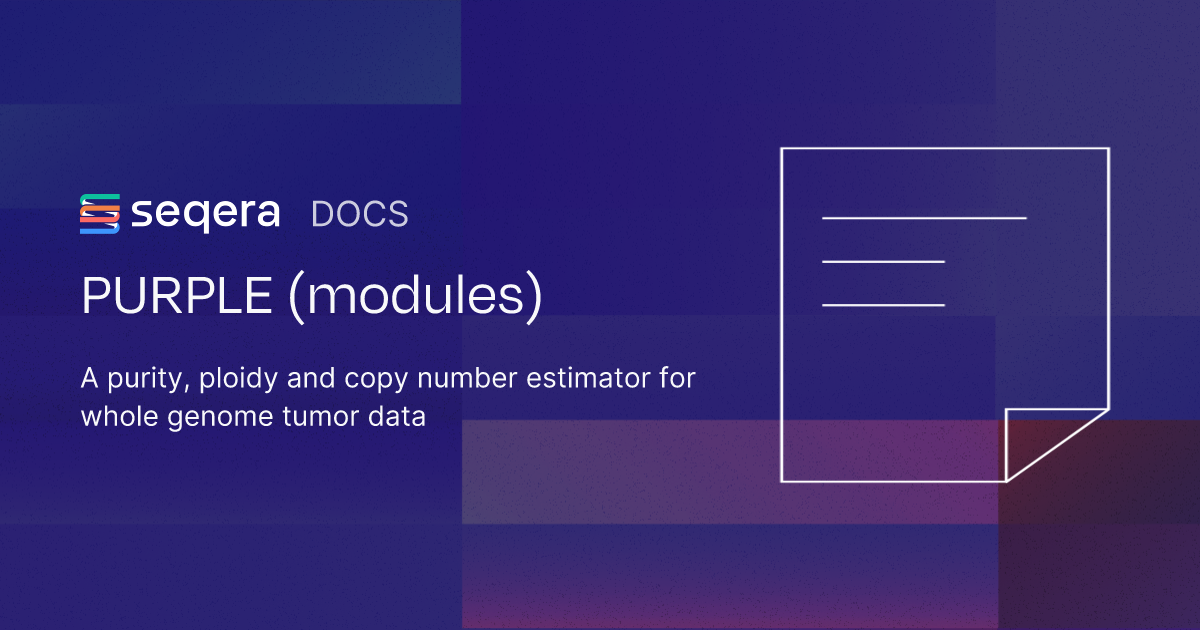 PURPLE | Seqera Docs