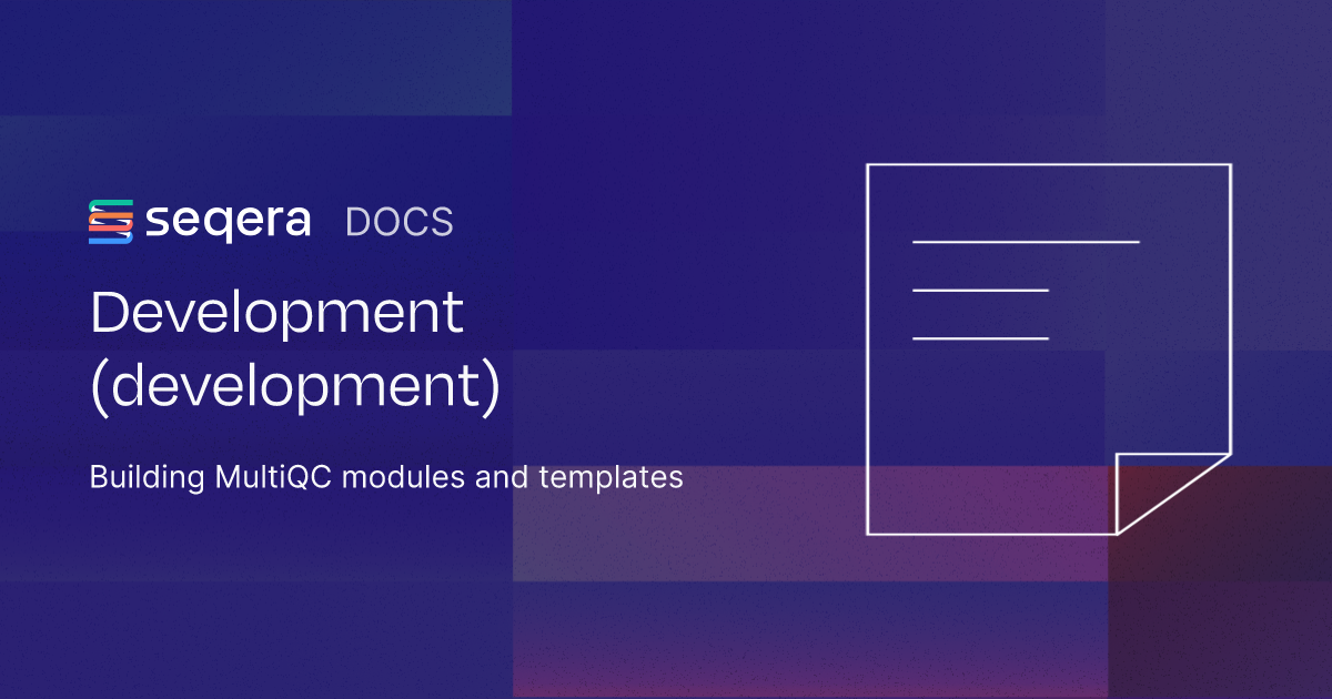 Development | Seqera Docs