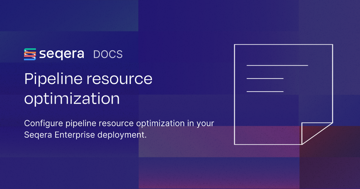 Pipeline resource optimization | Seqera Docs