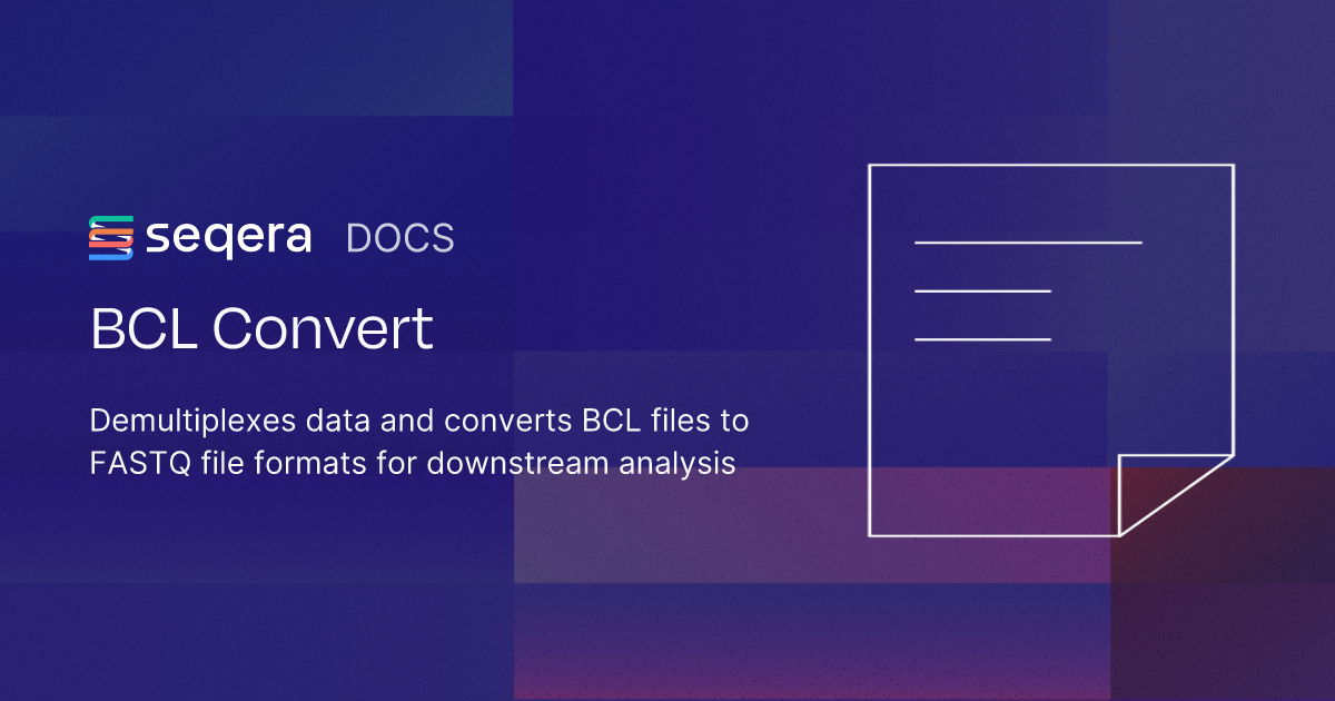 BCL Convert | Seqera Docs