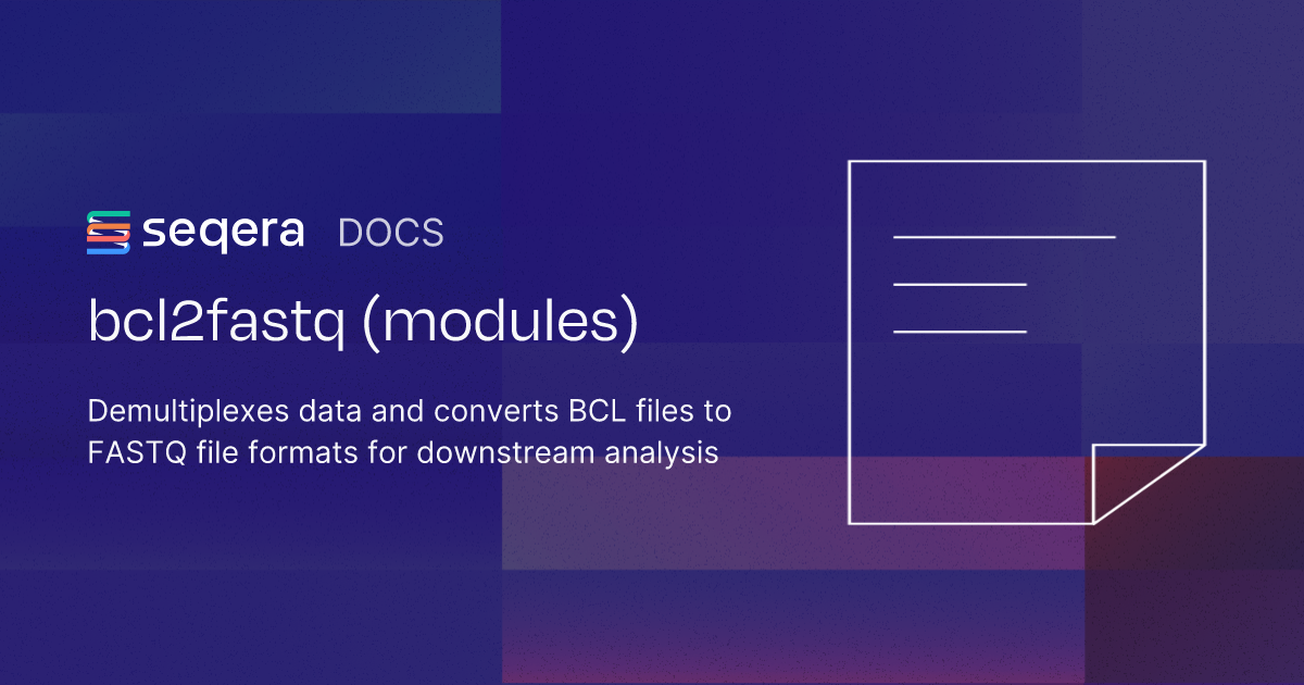 bcl2fastq | Seqera Docs