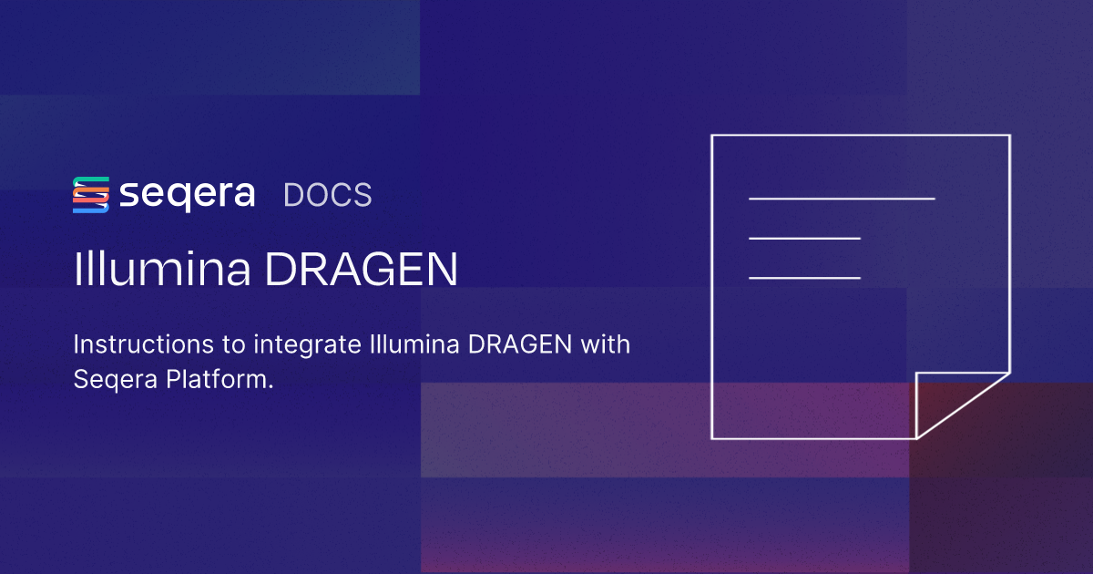 Illumina DRAGEN | Seqera Docs