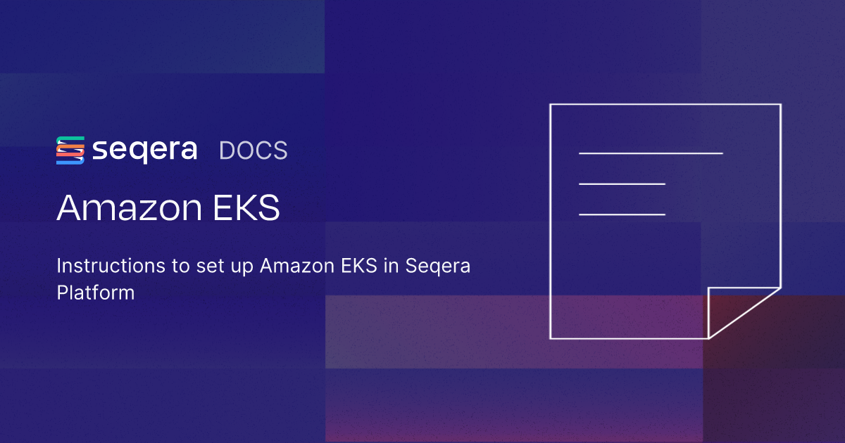 Amazon EKS | Seqera Docs