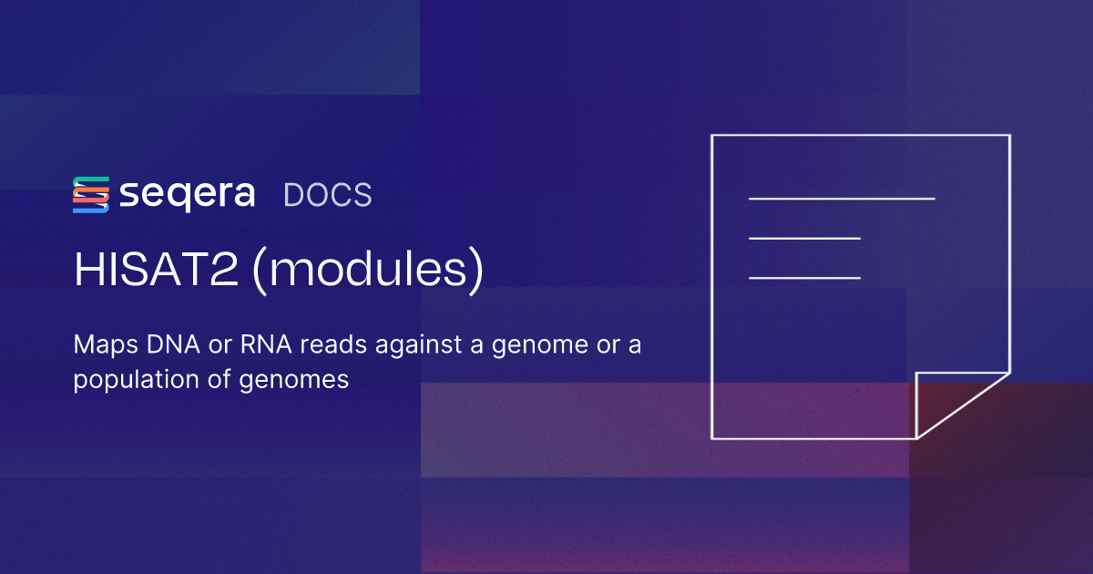 HISAT2 | Seqera Docs
