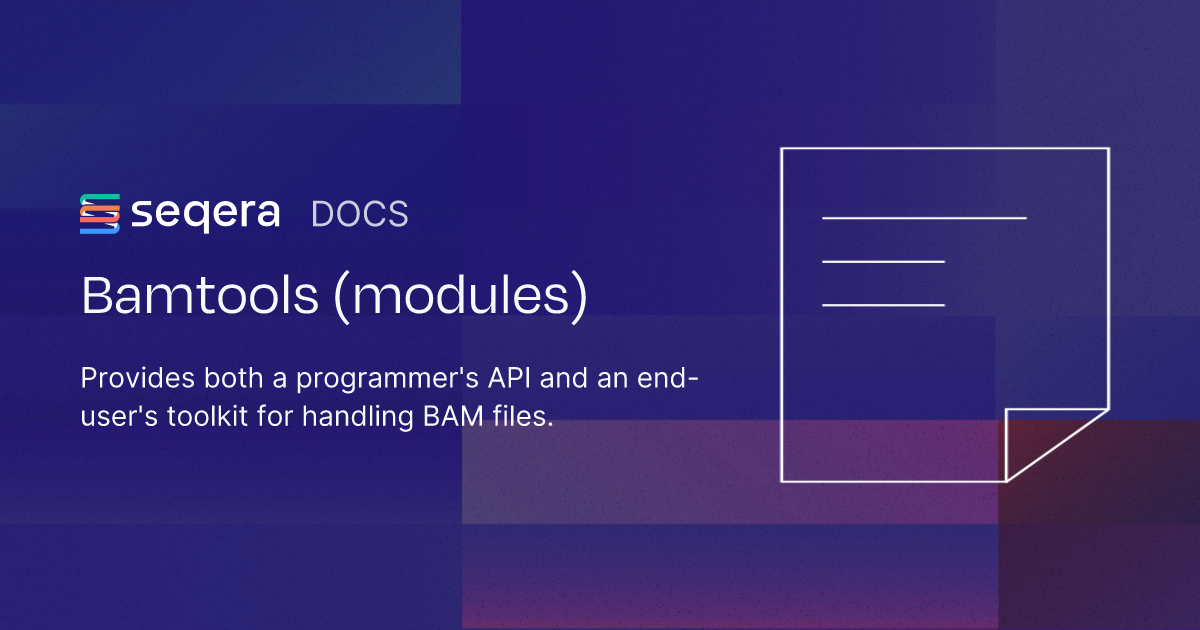 Bamtools | Seqera Docs