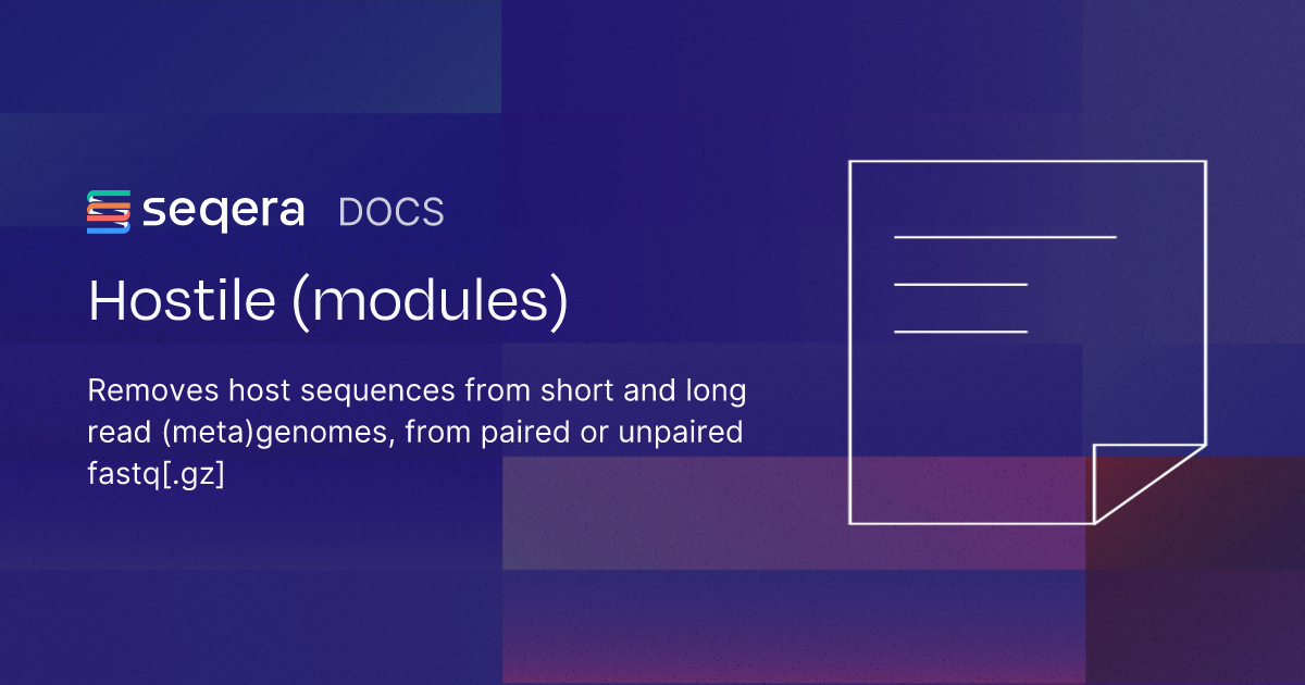 Hostile | Seqera Docs