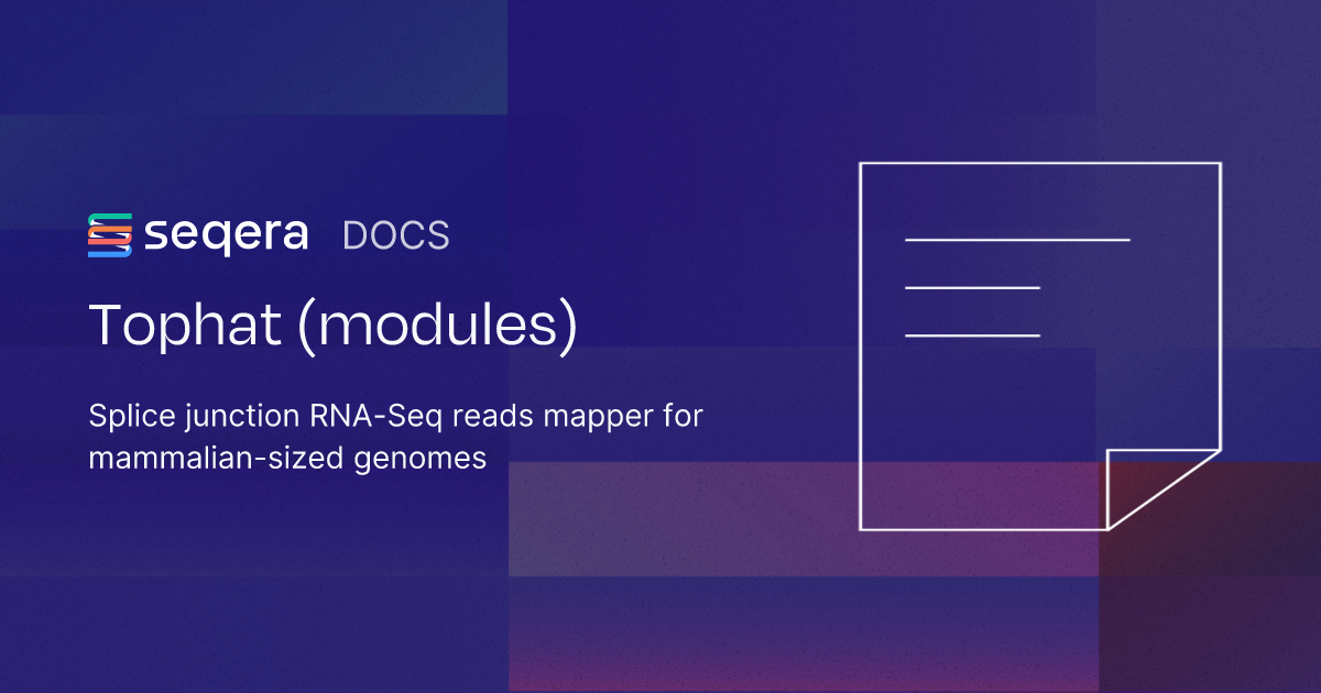 Tophat | Seqera Docs