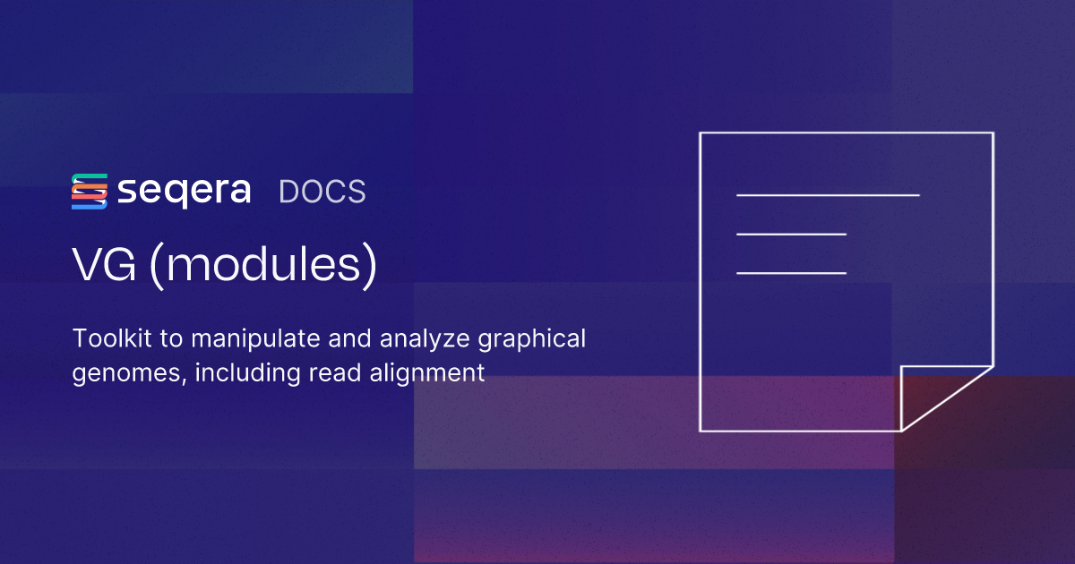VG | Seqera Docs
