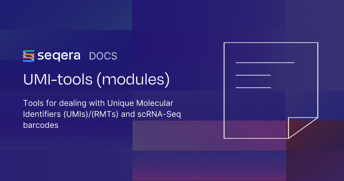 UMI-tools | Seqera Docs