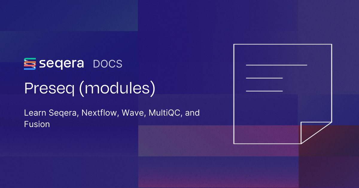 Preseq | Seqera Docs